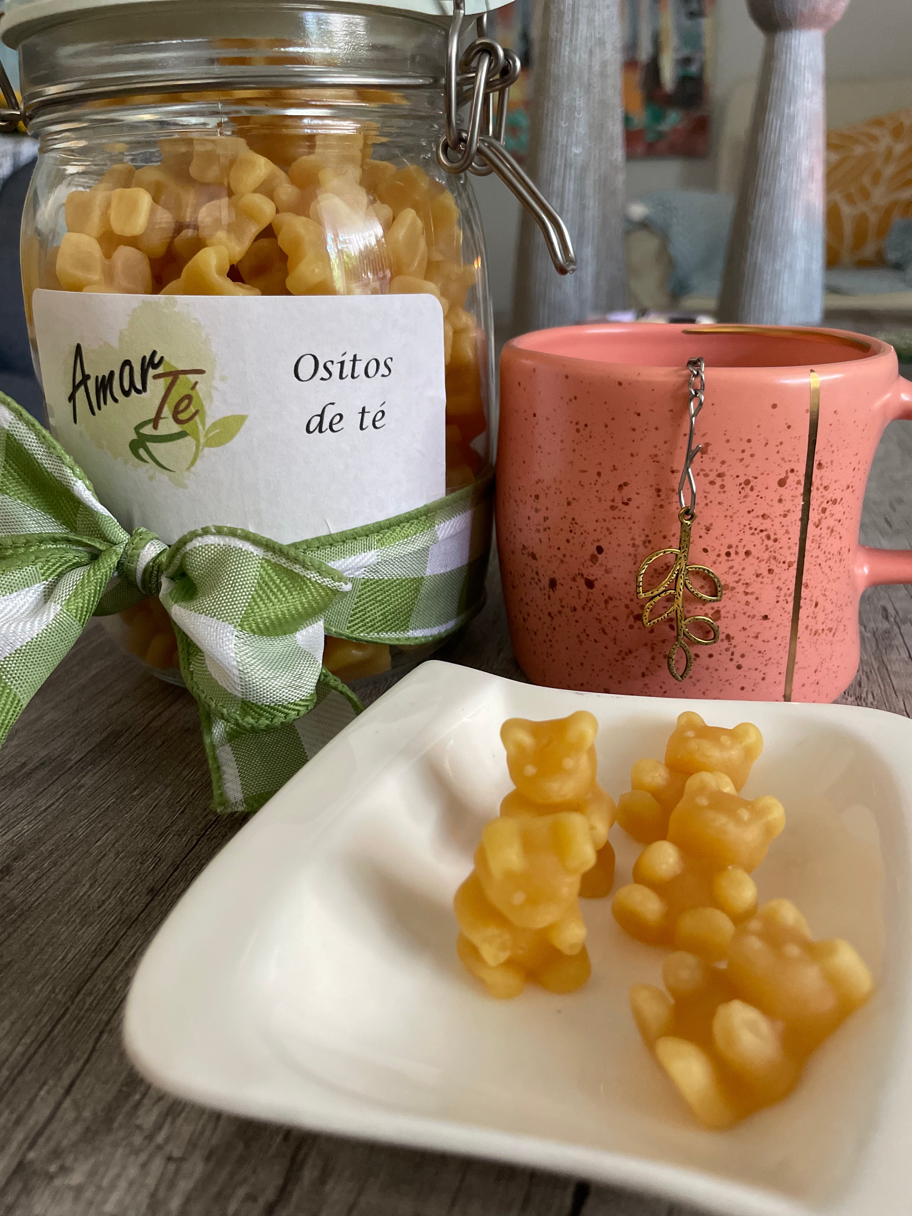 Gummies with tea - Orange and Ginger (vegan) – Amar Té - Tea Boutique